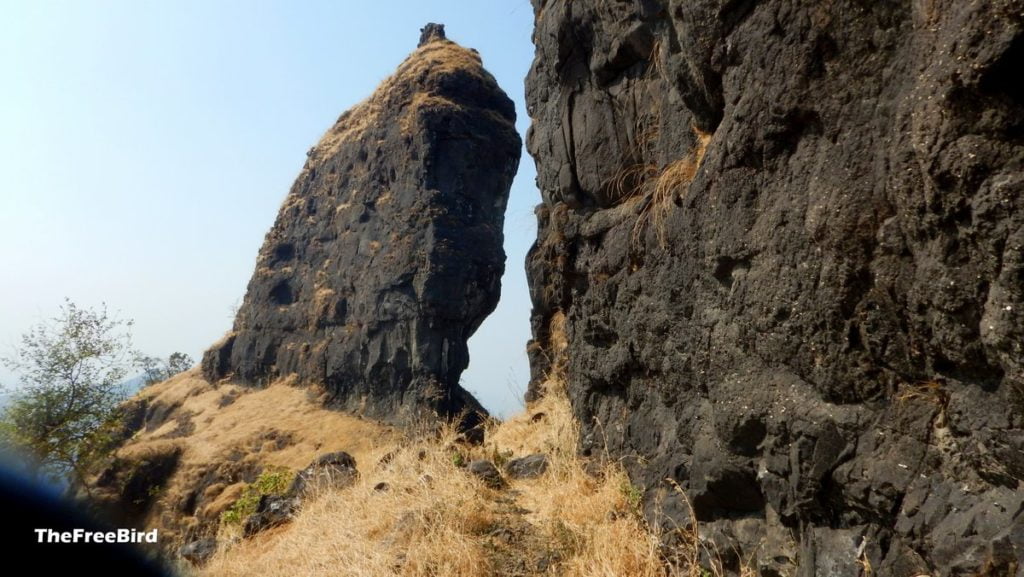 Padargad Trek Blog ️Chimney Climbing makes is exciting