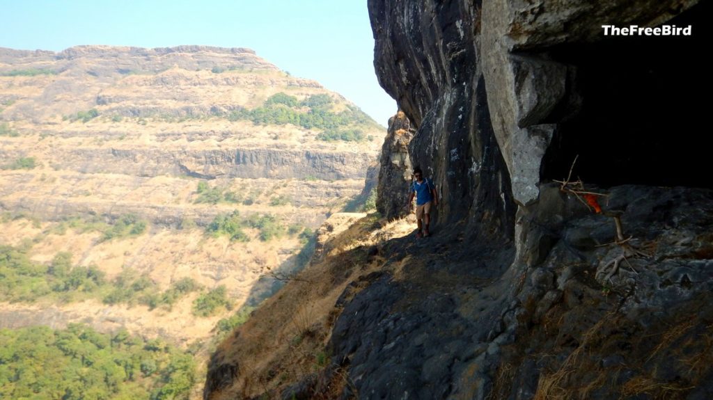 Padargad Trek Blog ️Chimney Climbing makes is exciting