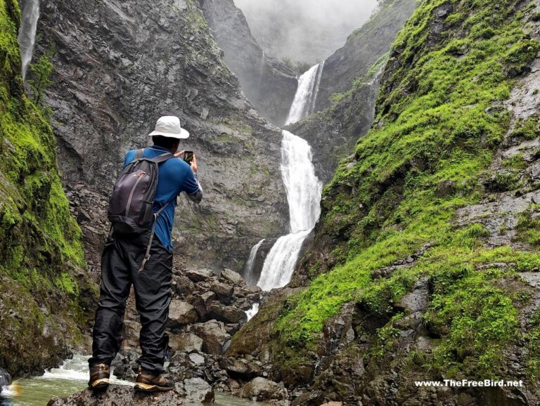 Kalu waterfall ️ Thrilling trek in beautiful God Valley, Malshej ghat