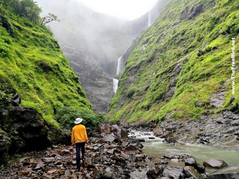 Kalu waterfall ️ Thrilling trek in beautiful God Valley, Malshej ghat