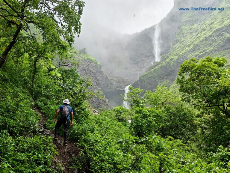 Kalu waterfall ️ Thrilling trek in beautiful God Valley, Malshej ghat